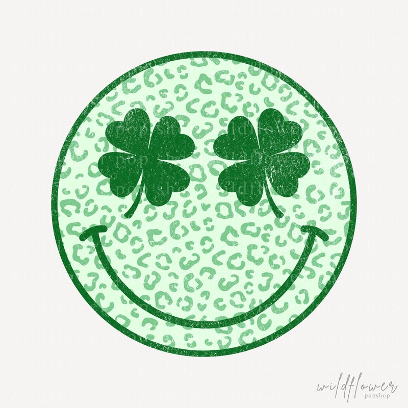 St Patricks Day Smiley Faces - Etsy