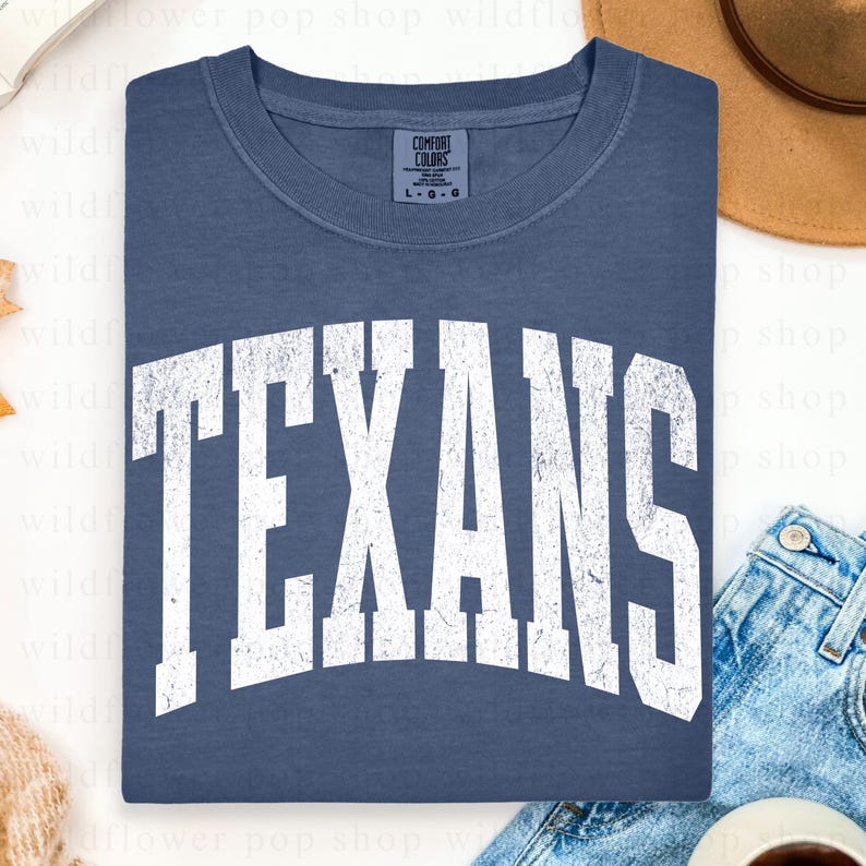 Texans PNG | Distressed White Sports Team Varsity Text | Game Day ...