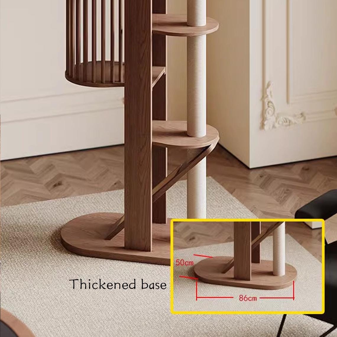 Woden Cat Climbing Tree-modern Design Cat Tower - Etsy