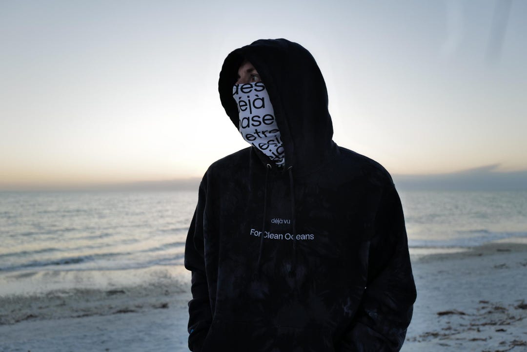 Déjà Vu Detroit Monogram Neck Gaiter | Designer Inspired Face Mask ...