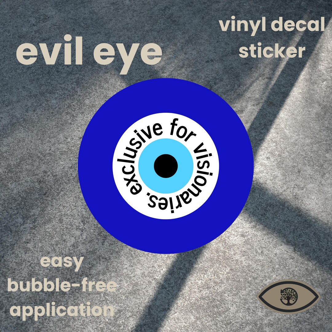 Evil Eye Decal Sticker | Made Exclusively for Visionaries | Spiritual ...