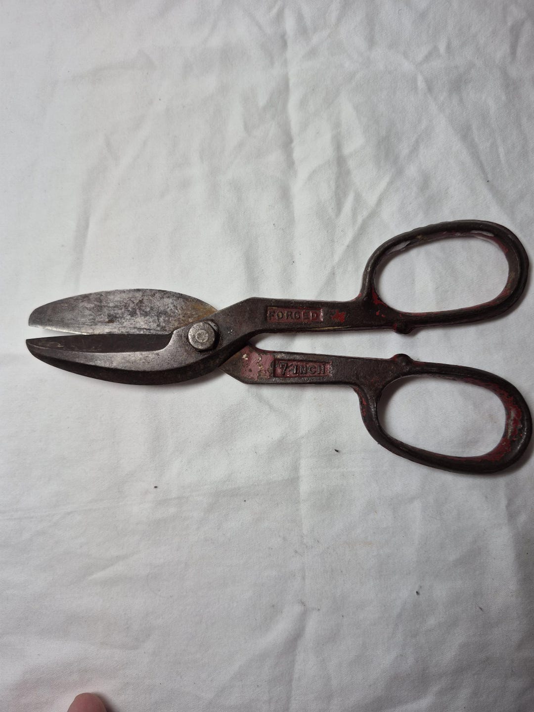 Vintage Red Shears/snips - Etsy