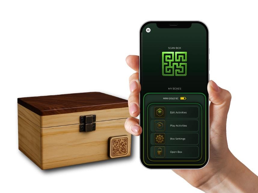 Handcrafted Wooden Puzzle Gift Box – 50 Unique Opening Mechanisms for ...