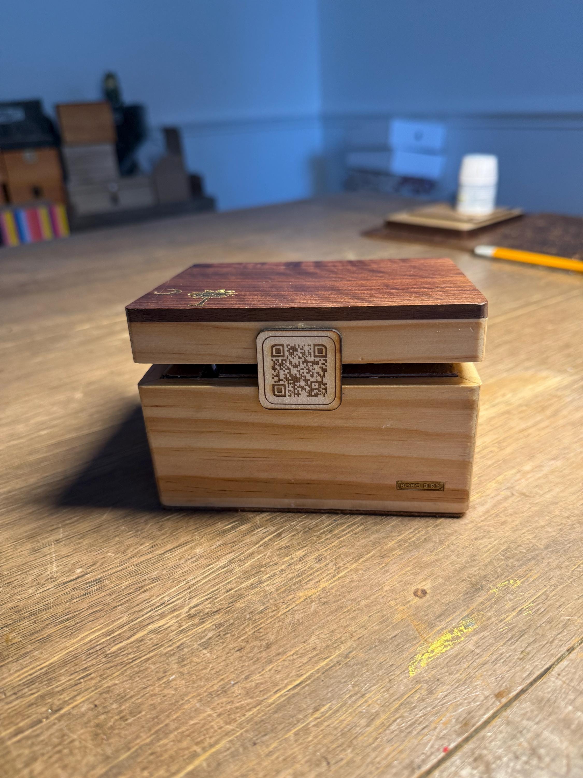 Handcrafted Wooden Puzzle Gift Box – 50 Unique Opening Mechanisms for ...