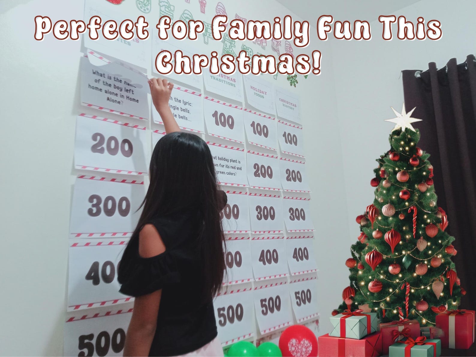 Christmas Jeopardy Printable Game Instant Download Office Party ...