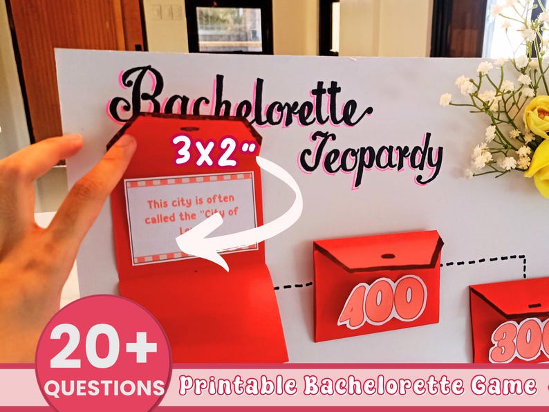 Printable Bachelorette Jeopardy Template Bachelorette Games Jeopardy ...