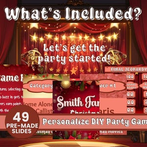 Editable Christmas Jeopardy Powerpoint Game Template With Scoreboard ...