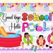 Pool Bulletin Board Decor, Summer Vibes for Classrooms, Pool Bulletin ...