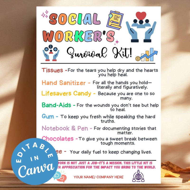 Social Work Month Ideas - Etsy