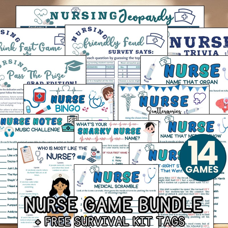 Nurse Week 2026 Printables - Etsy