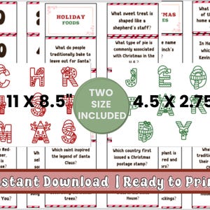 Christmas Jeopardy Game Printable Holiday Jeopardy Template Christmas ...