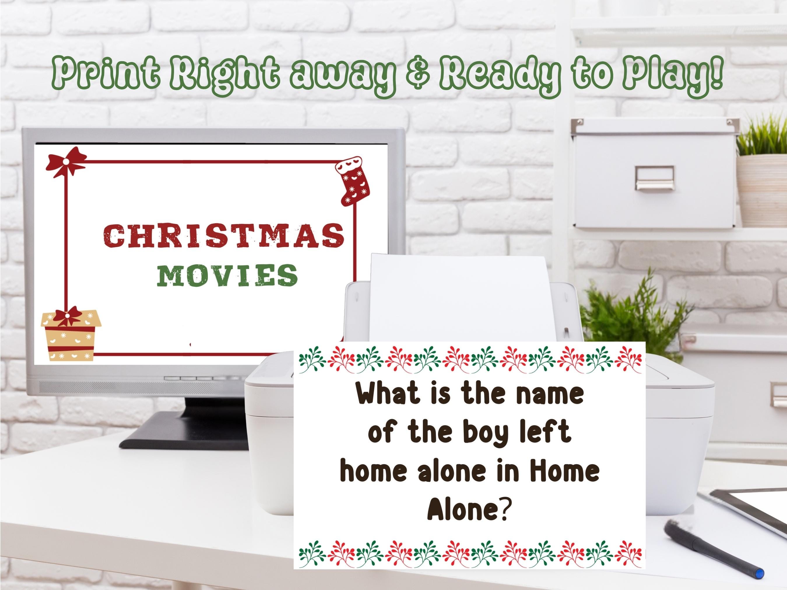 Christmas Jeopardy Game Printable Holiday Jeopardy Template Christmas ...