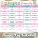DIY Spring Game Sheet Jeopardy Printable Games for Kids Classroom ...