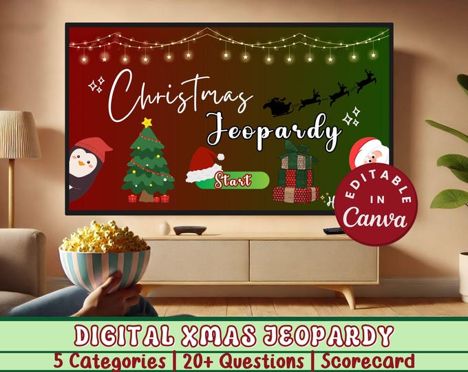Ultimate Christmas Jeopardy Powerpoint Template- Updated 2024 ...