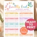 Spring Friendly Feud Game Sheet Printable Spring Easter Feud Games Kids ...