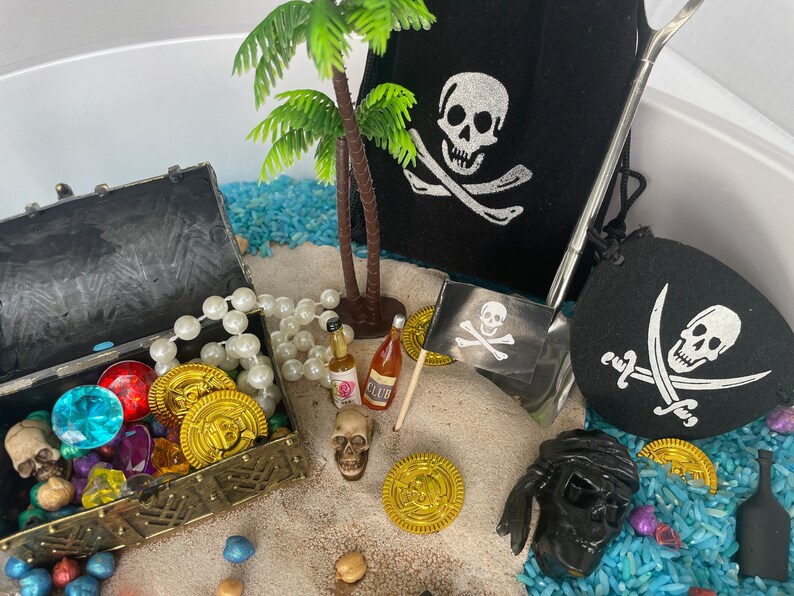 Pirate Themed Sensory Play Kit - Etsy