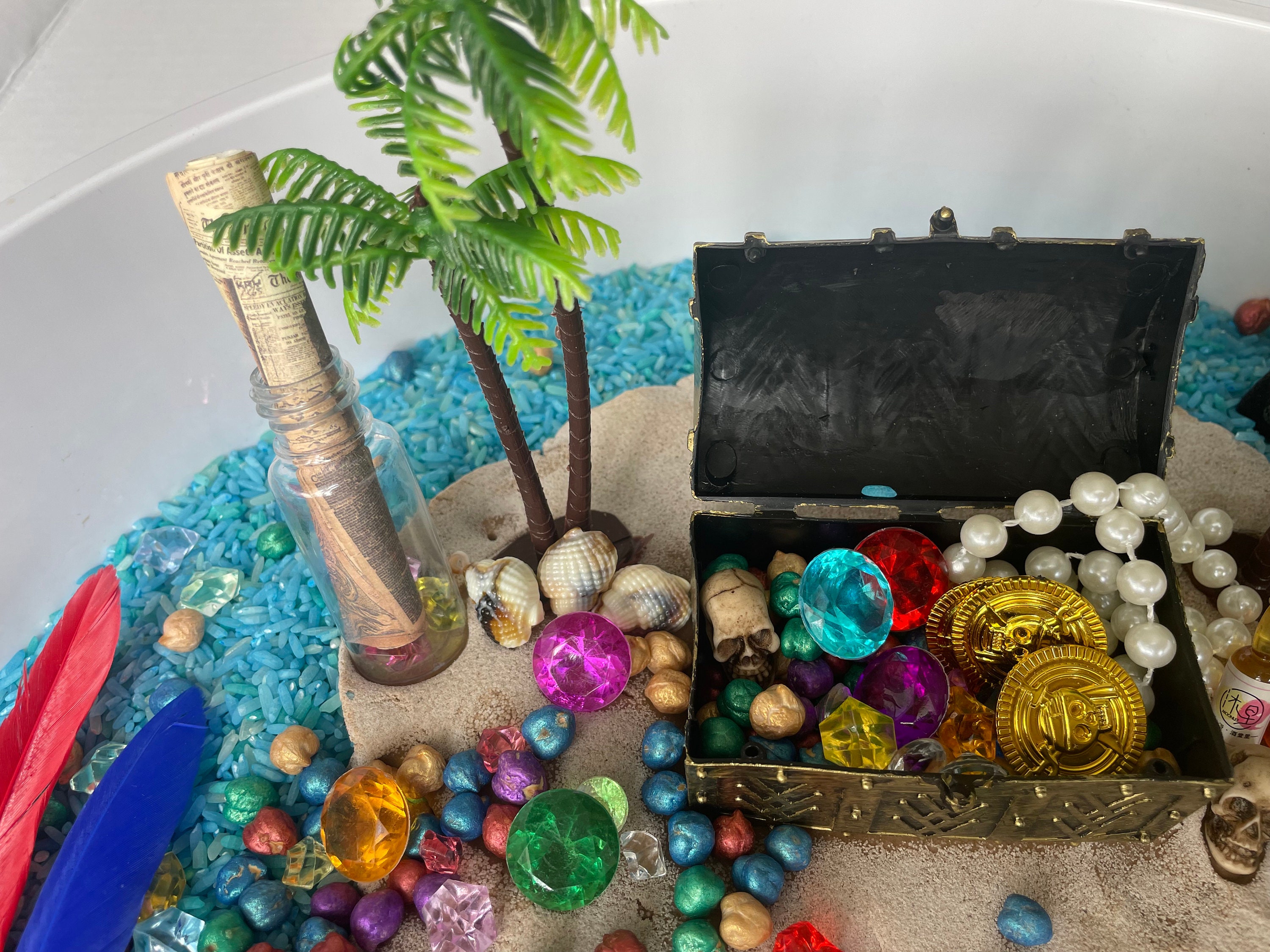 Pirate Themed Sensory Play Kit - Etsy