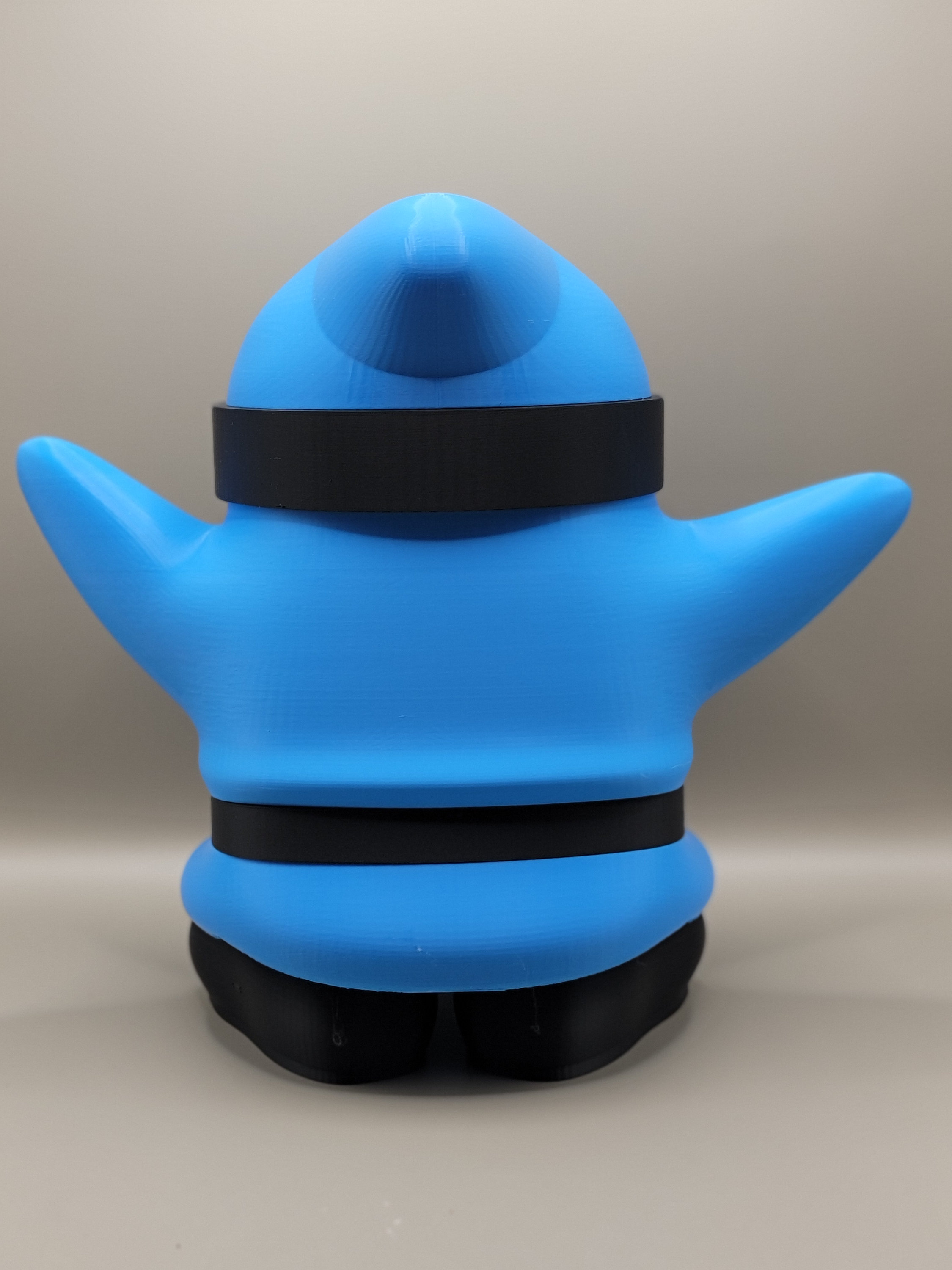 Blue Super Mario Shy Guy W/ Gas Mask Action Figure Collectible Nintendo ...