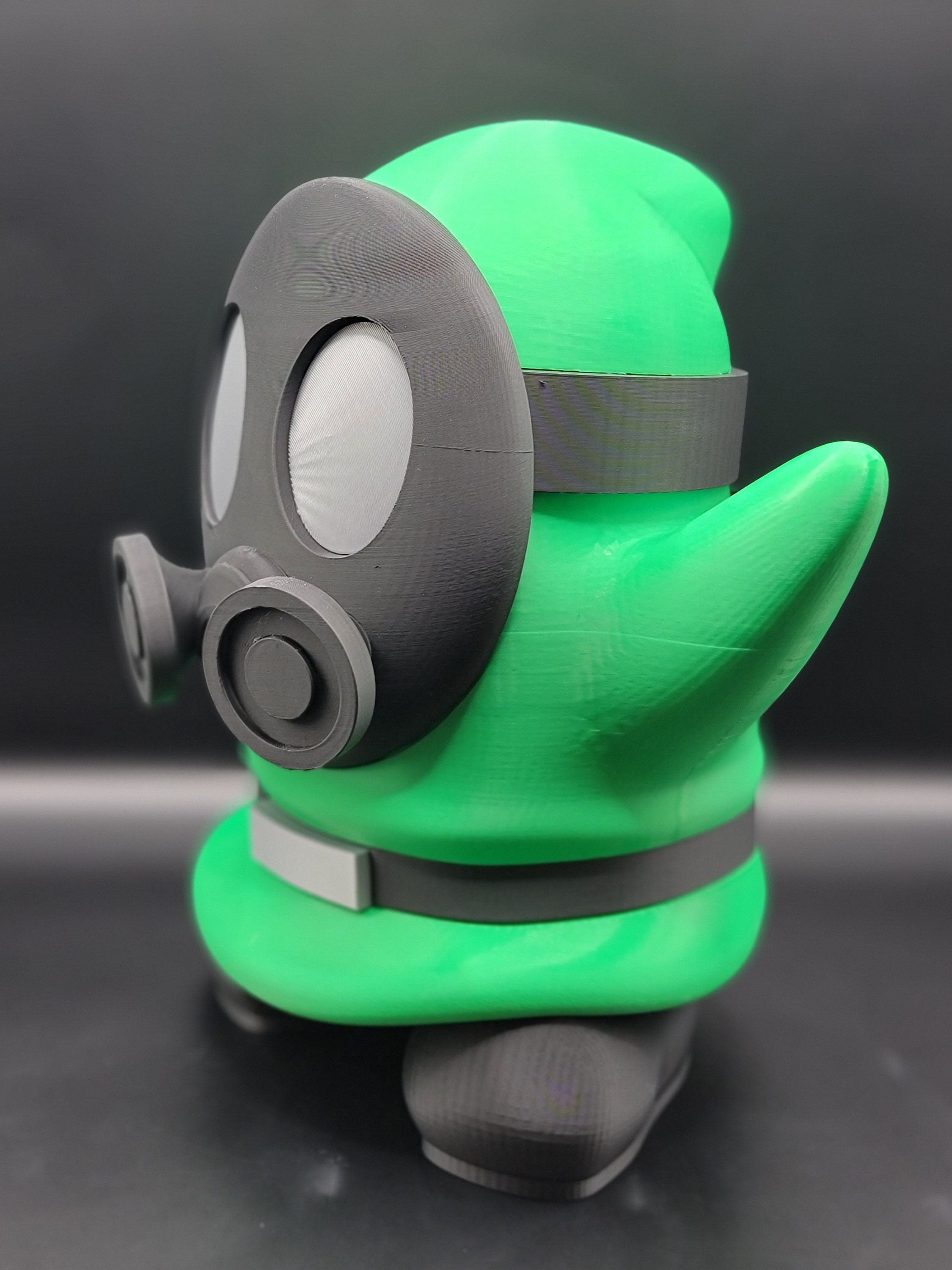 Green Super Mario Shy Guy Action Figure: Collectible Nintendo Toy - Etsy UK