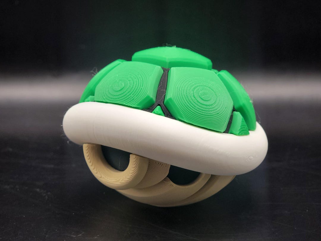 Green Super Mario Turtle Shell: 3D Printed Gamer Trinket Box - Etsy
