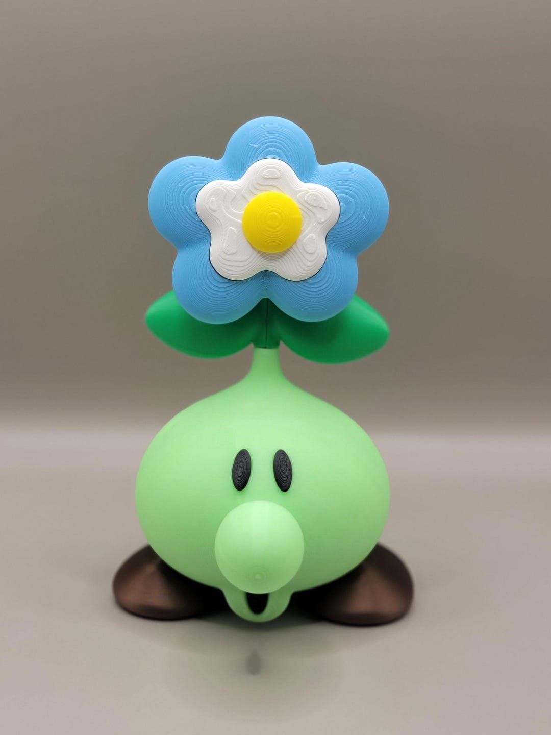 3D Printed Paper Mario Bub-ulb Figurine: Nostalgic Gamer Decor (5.5 ...