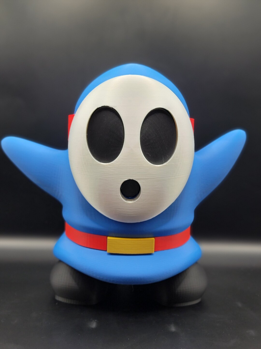 Blue Super Mario Shy Guy Action Figure - Collectible Nintendo Character ...