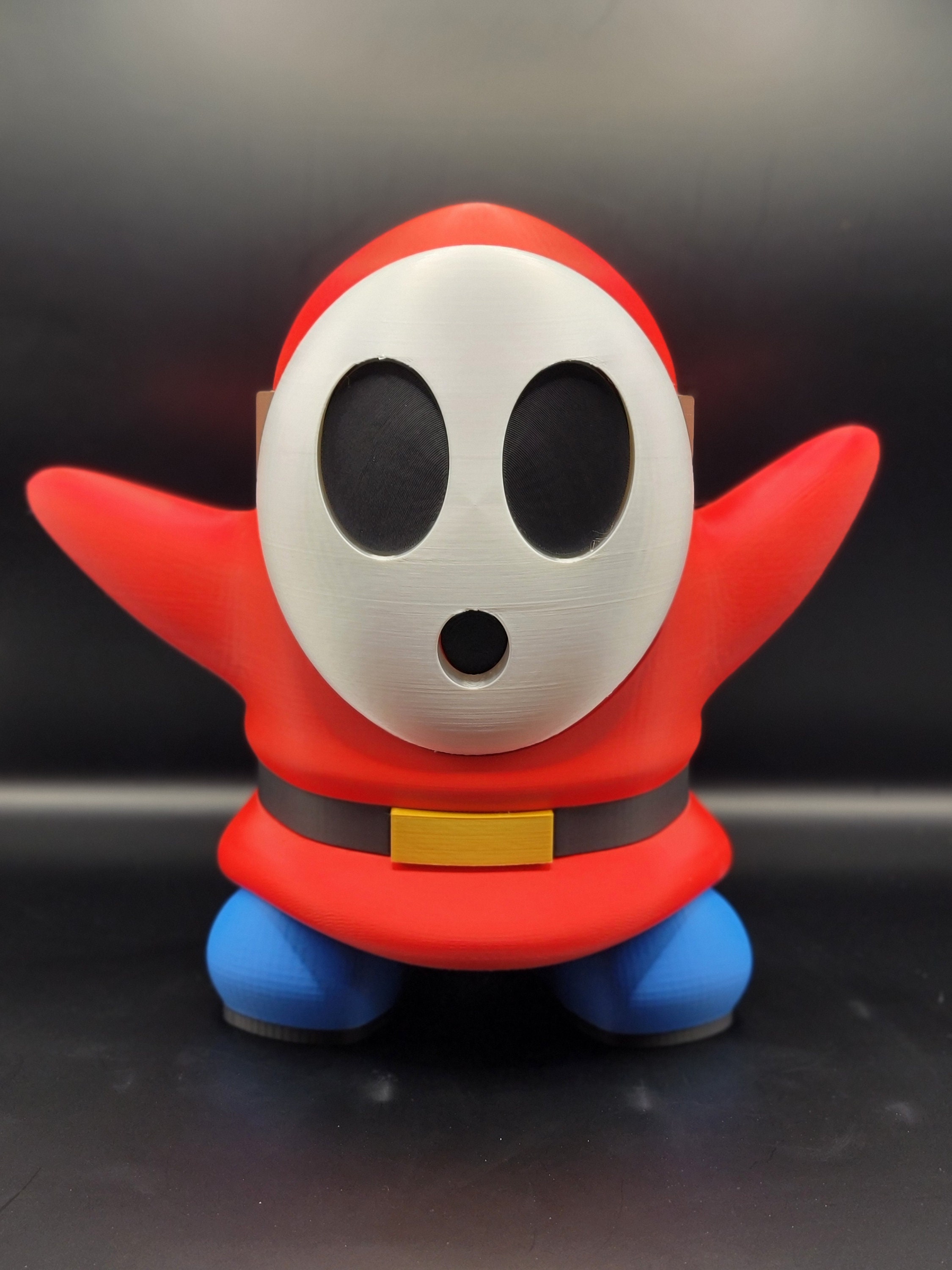 Red Super Mario Shy Guy Action Figure - Collectible Nintendo Character ...