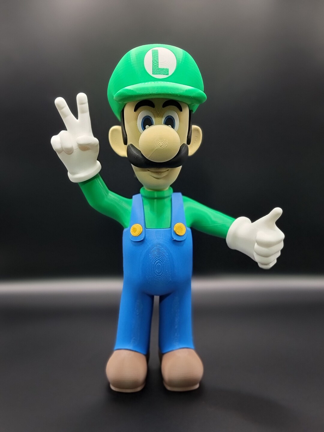 Luigi Action Figure - 13.5 Inch Collectible - Etsy