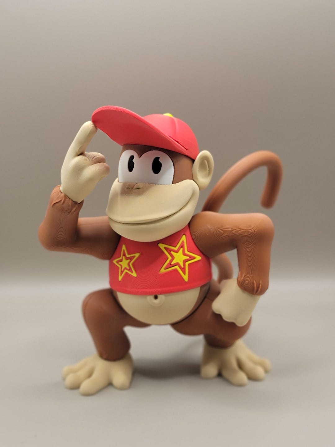 Diddy Kong Action Figure – Donkey Kong Toy – 3D Printed Nintendo ...