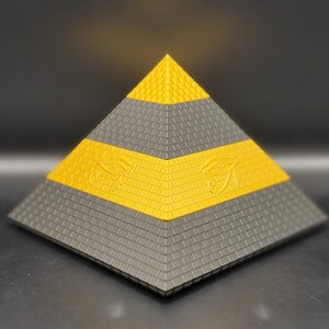Pyramid Jewelry Box - 3D Printed Geometric Trinket Storage - Unique ...