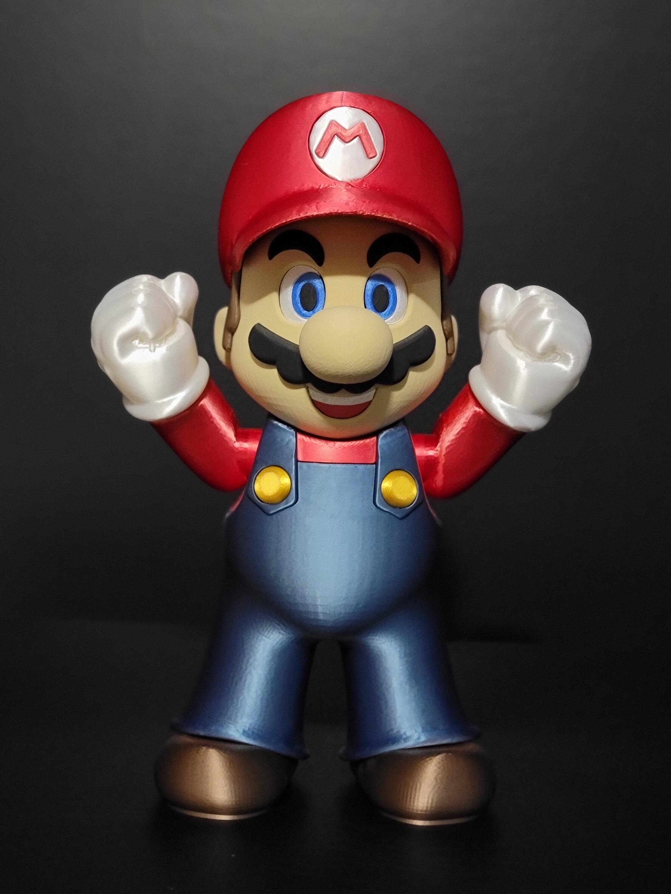 18-inch Silk Super Mario Action Figure – Large, Detailed Collectible ...