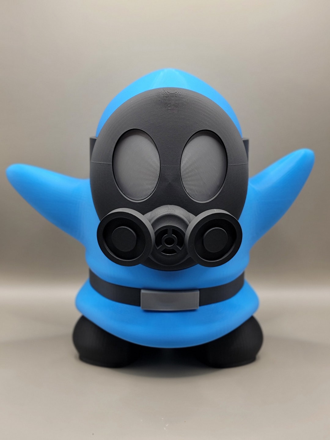 Blue Super Mario Shy Guy W/ Gas Mask Action Figure - Collectible ...
