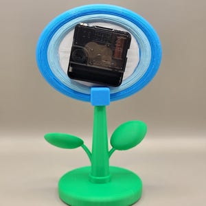 Super Mario Ice Flower Clock: Retro Gamer Desk Decor - Etsy
