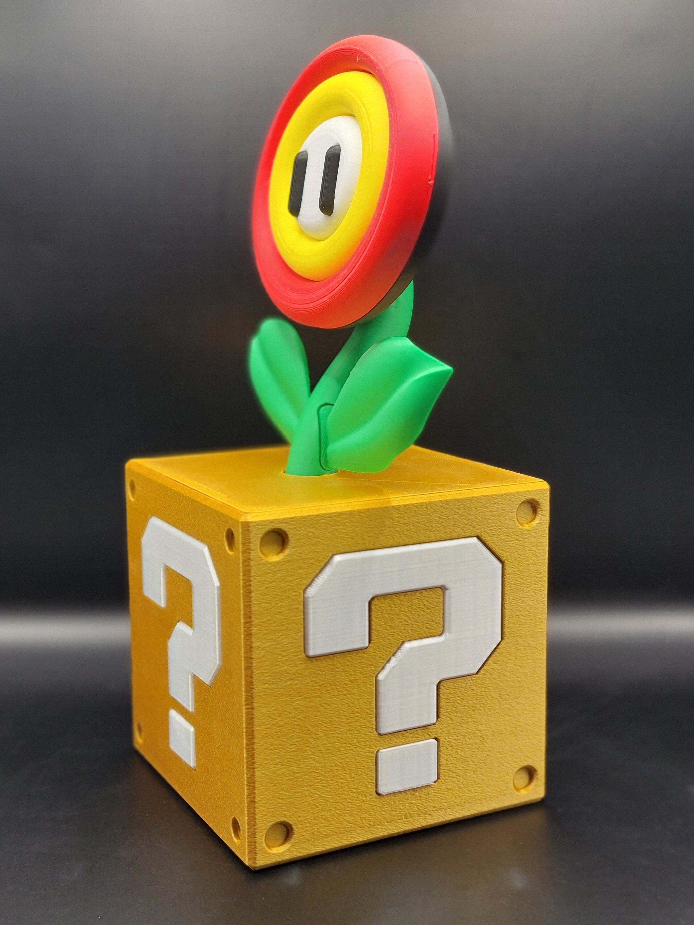 Super Mario Fire Flower Container Fun Nintendo-themed Storage for ...