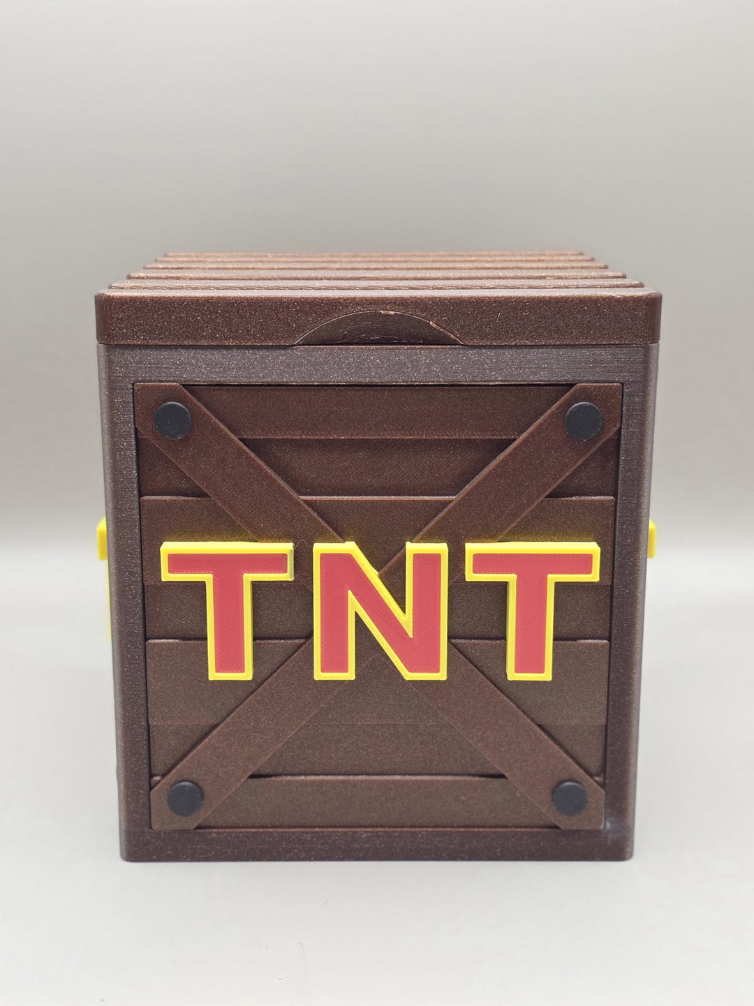 3D Printed TNT Crate Box: Gamer Room Decor - Etsy