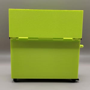 Lime Green Mini Desktop Toolbox Organizer: 3D Printed Desk Storage ...