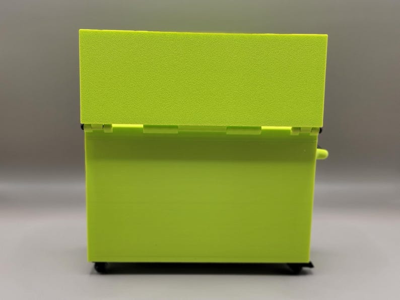 Lime Green Mini Desktop Toolbox Organizer: 3D Printed Desk Storage ...