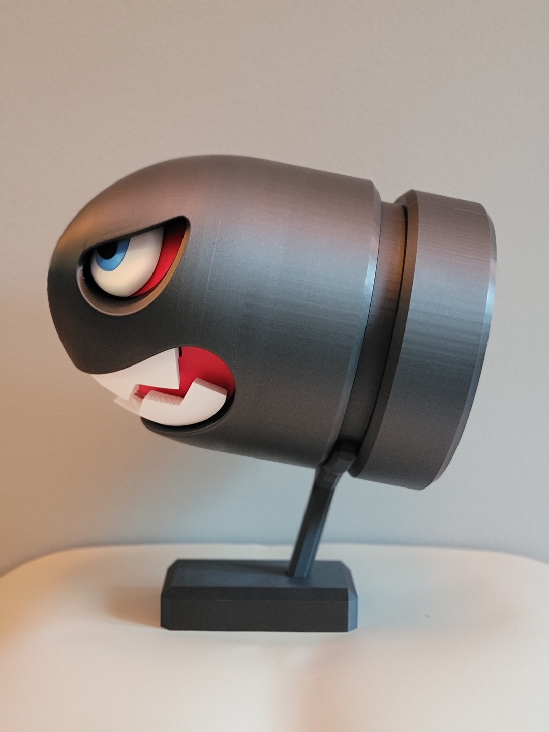 Giant Banzai Bill Figure/container (metal Grey) – 3D Printed Gamer ...