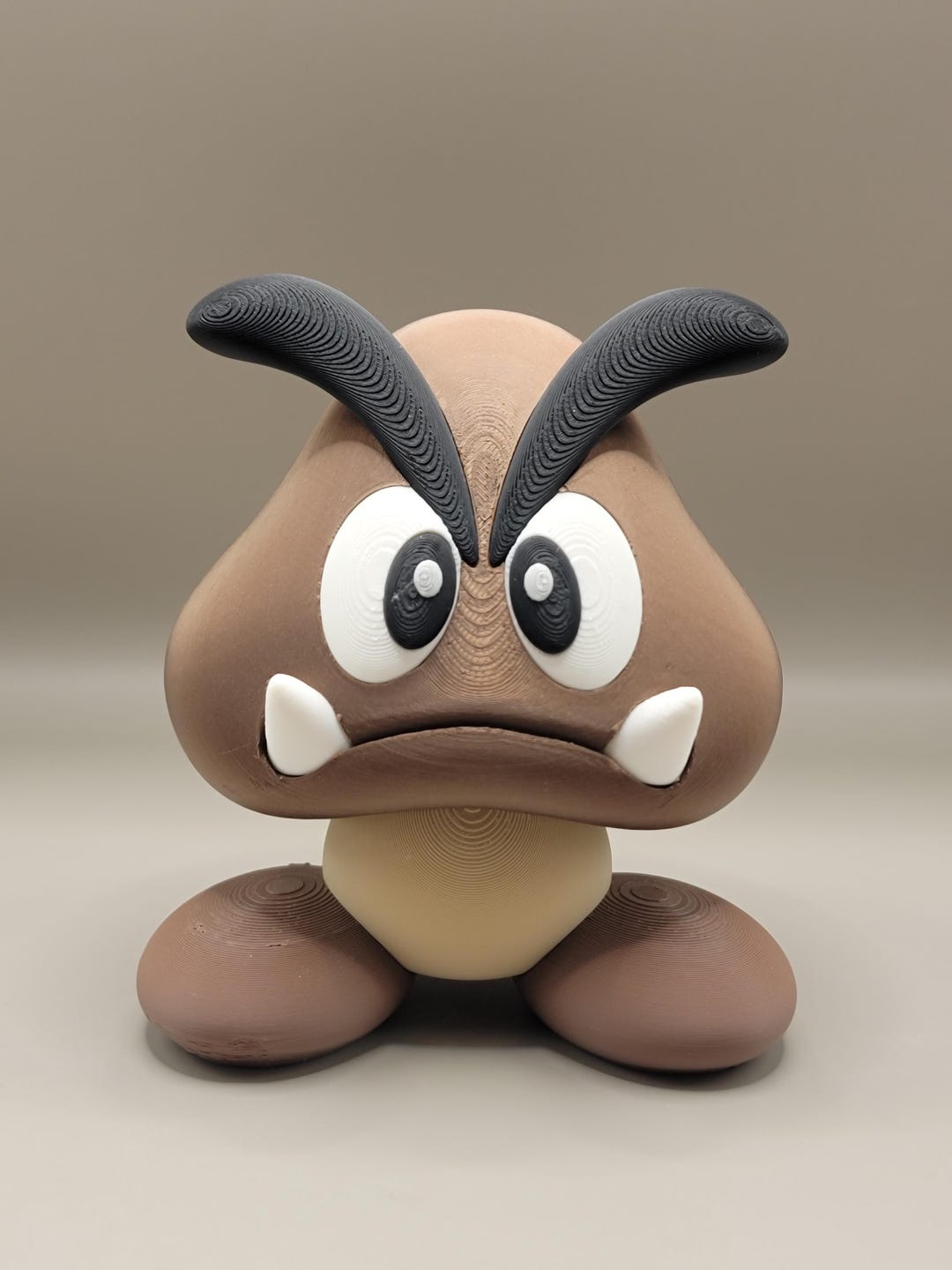 5.5 Inch Super Mario Goomba Figurine - Retro Gamer Gift | 3D Printed ...