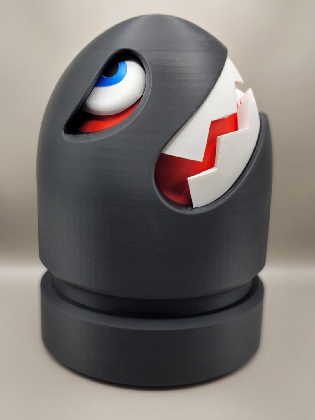 Giant Banzai Bill Figure/container matte Black 3D Printed Gamer Storage ...