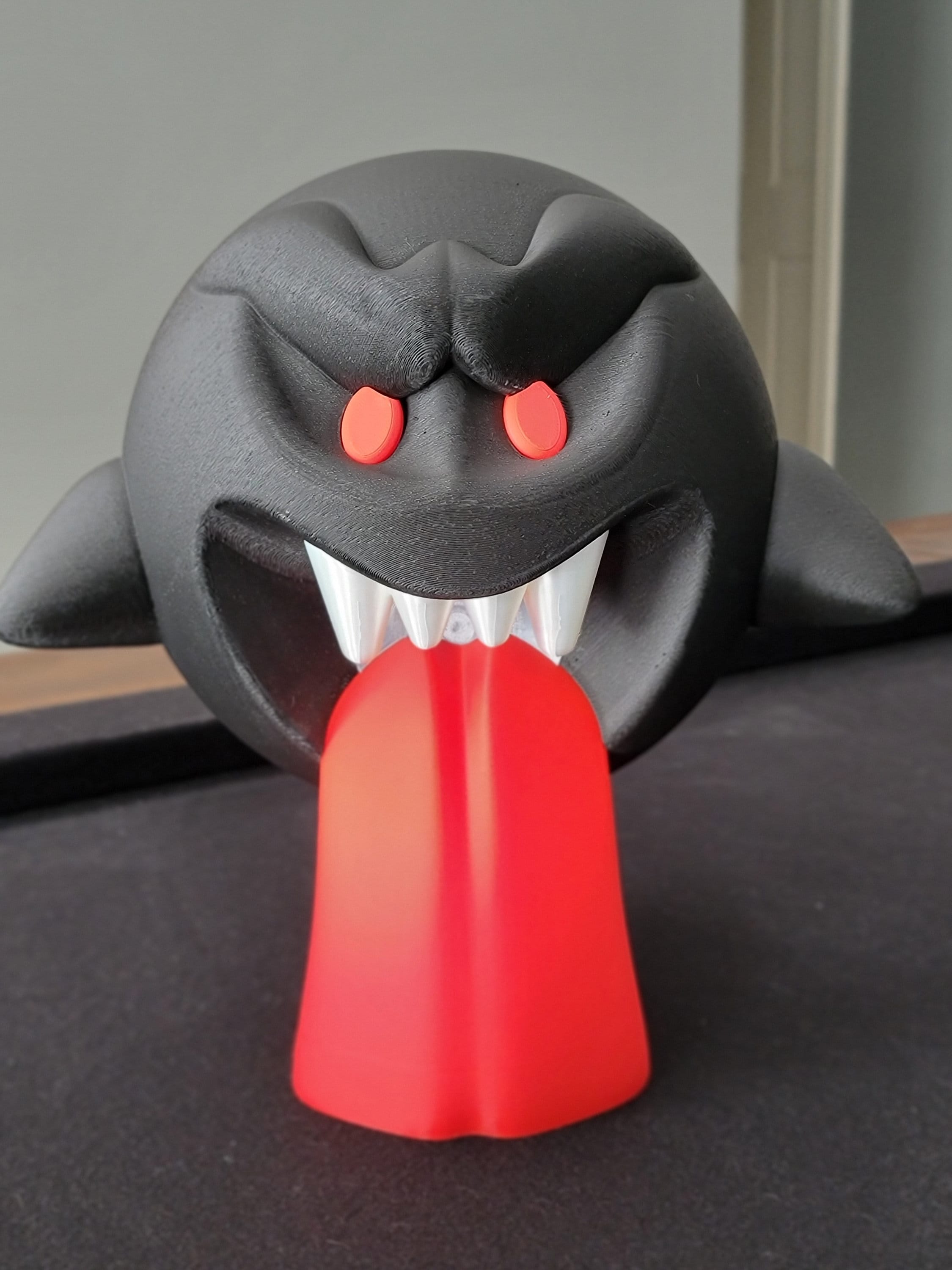 Large 12 Tall Black Super Mario Boo Ghost - Etsy
