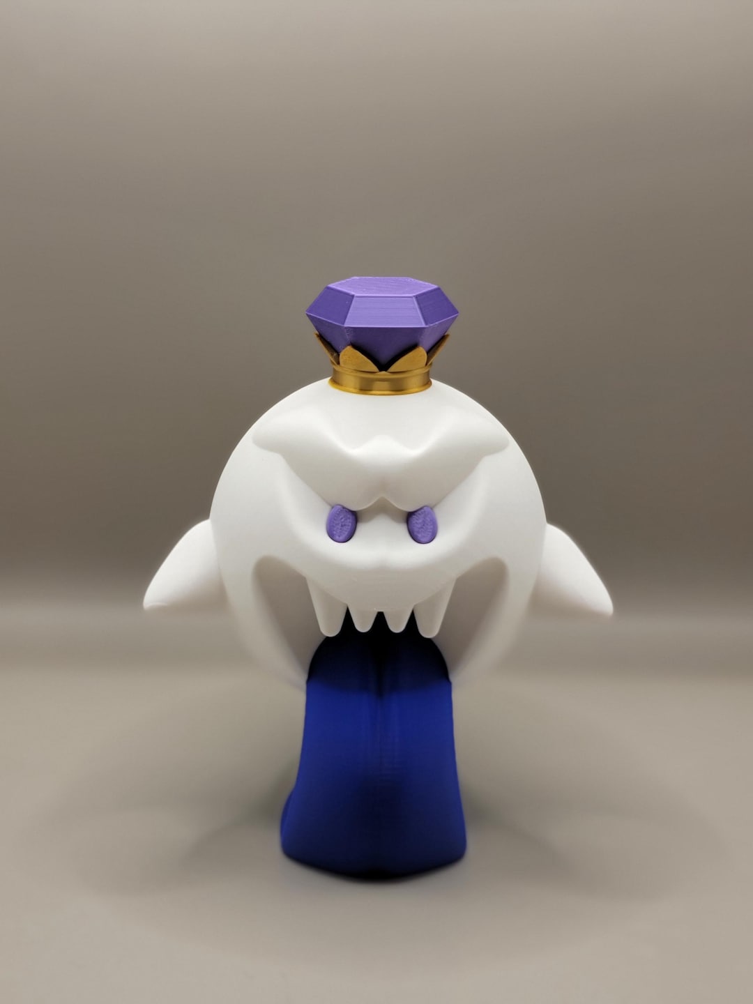 Small King Boo Container – Mario Ghost Boss Mini Figure | 3D Printed ...