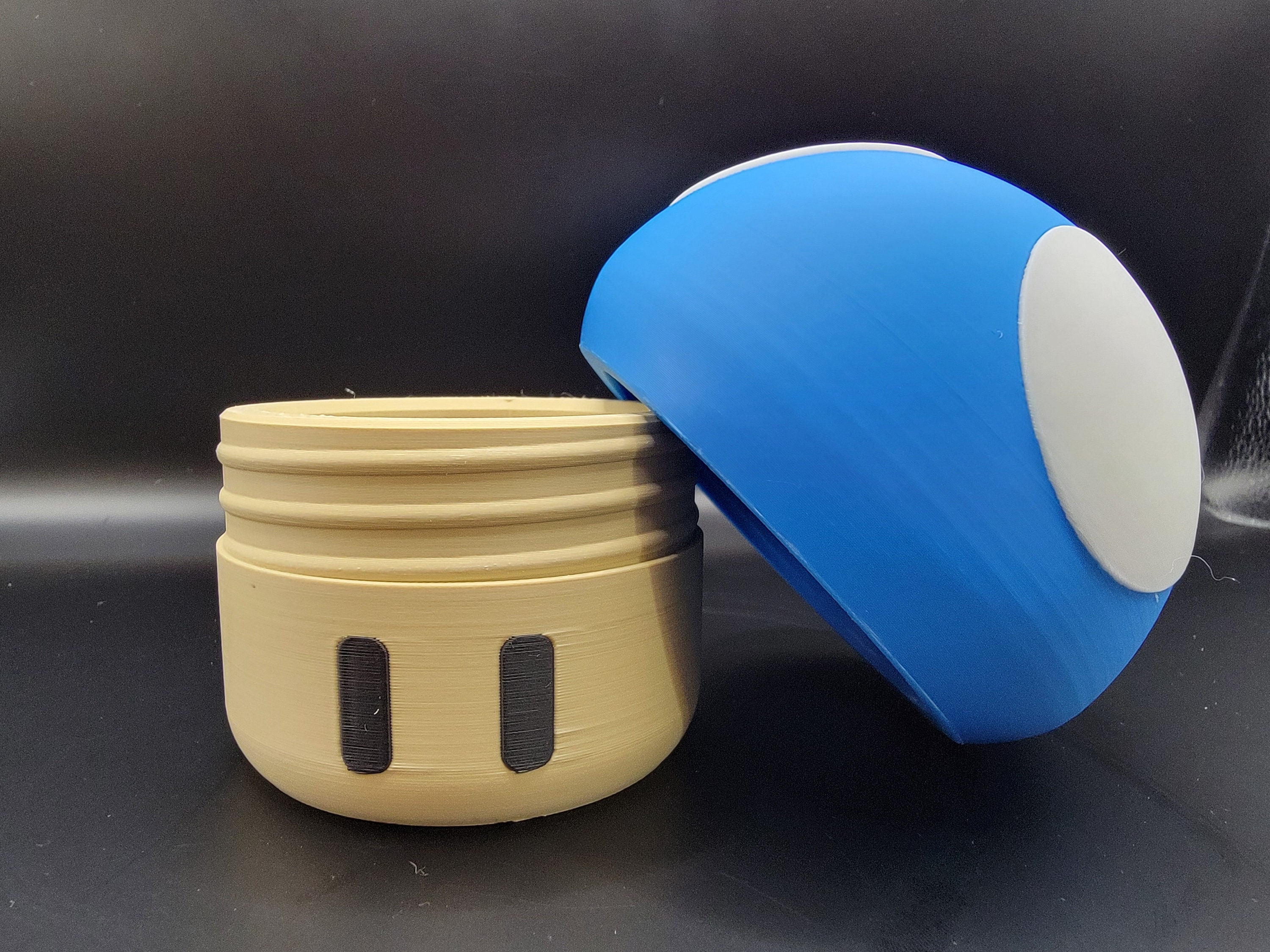 4 Super Mario Mushroom Container Unique Storage Box for Collectibles ...