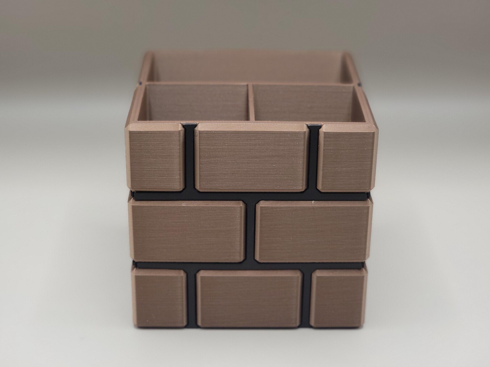 3D Printed Super Mario Block Pen Holder: Retro Gaming Desk Organizer - Etsy