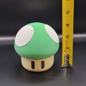 4" Super Mario Mushroom Container – Unique Storage Box for Collectibles ...