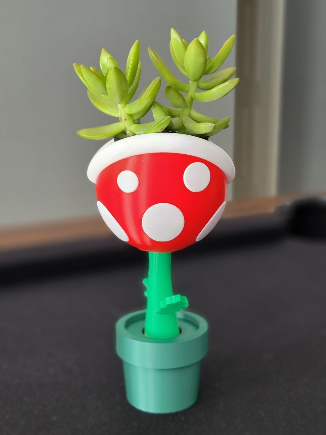 Super Mario Piranha Plant Planter Pot Fun Nintendo Themed Pot for Small ...