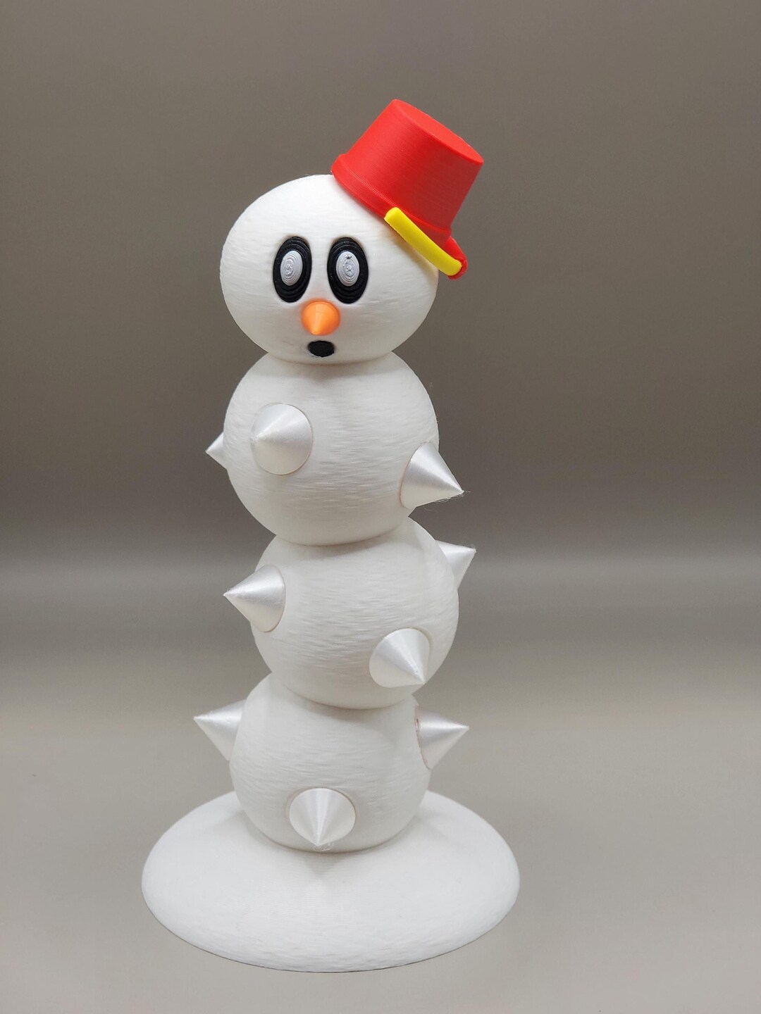 3D Printed Ice Pokey Figure - Mario 3D World Gaming Decor - Etsy
