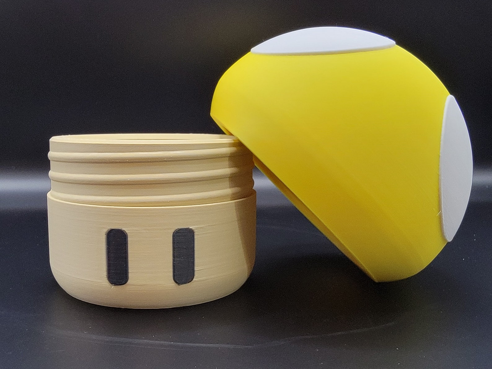 4 Super Mario Mushroom Container Unique Storage Box for Collectibles ...