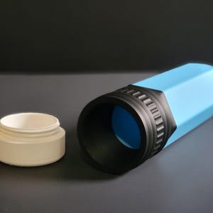 3D Printed 16" Light Blue Pencil Holder - Desk Organizer for Office ...