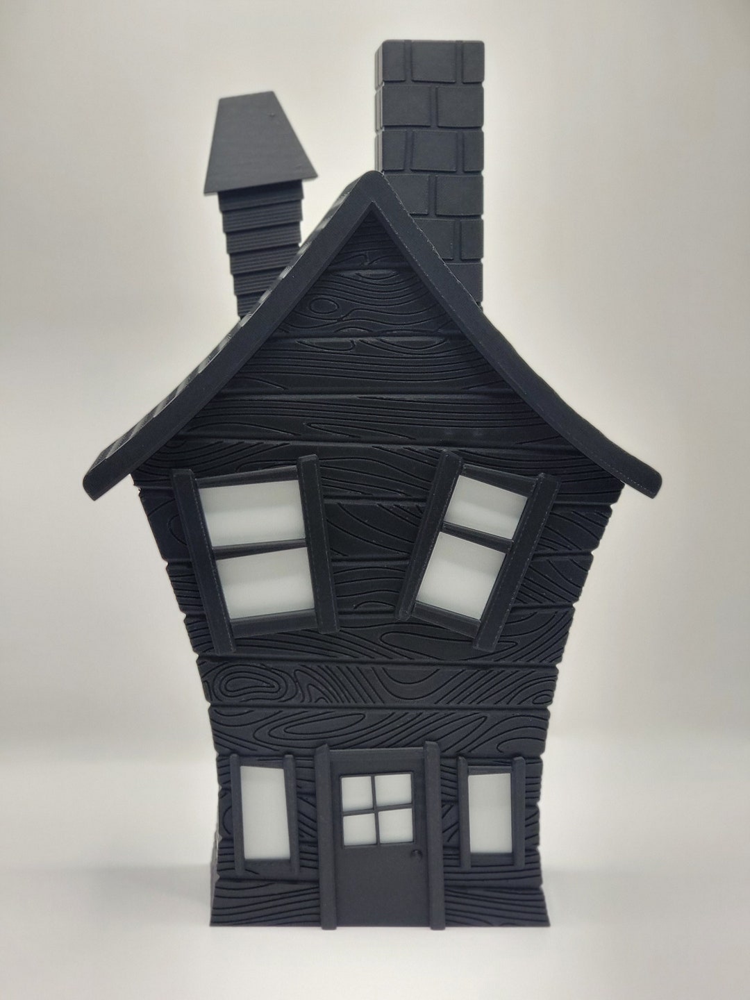 14” Haunted House Tealight Holder – Large Spooky Candle Holder ...